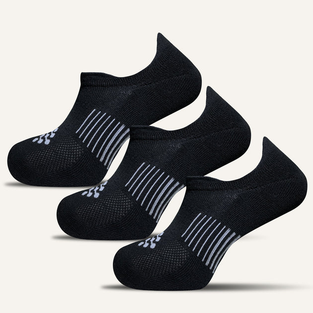 Women's No-Show Compression + Infrared Socks: Targeted Athletic Support ...