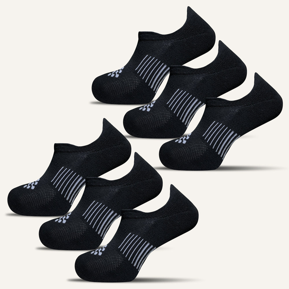 Women’s Elite Performance No Show Socks with Double Tab – 6 Pair ...