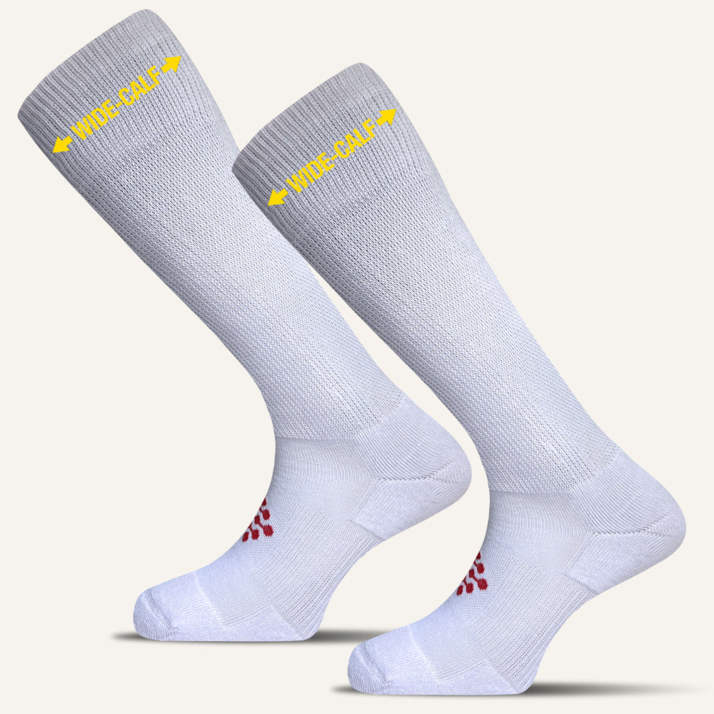 Men's Knee High Wide Calf Compression Socks - 2 Pair – True Energy Socks