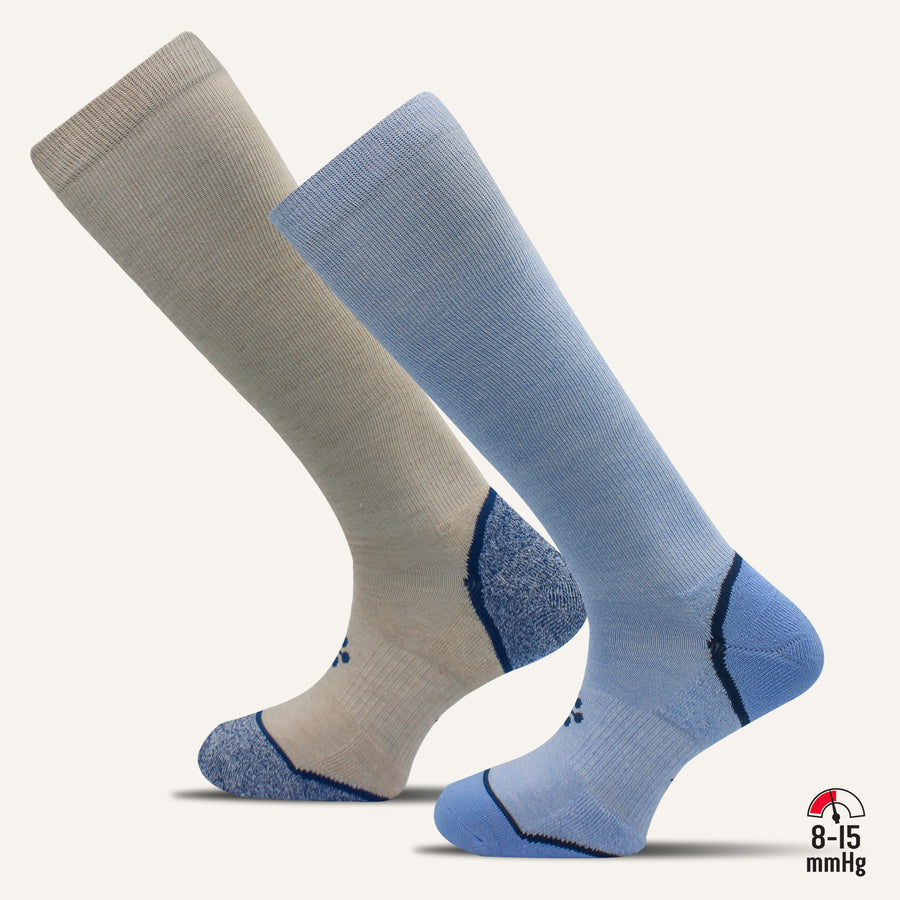 Men's Knee-High Compression + Infrared Socks: Athletic Support by True ...
