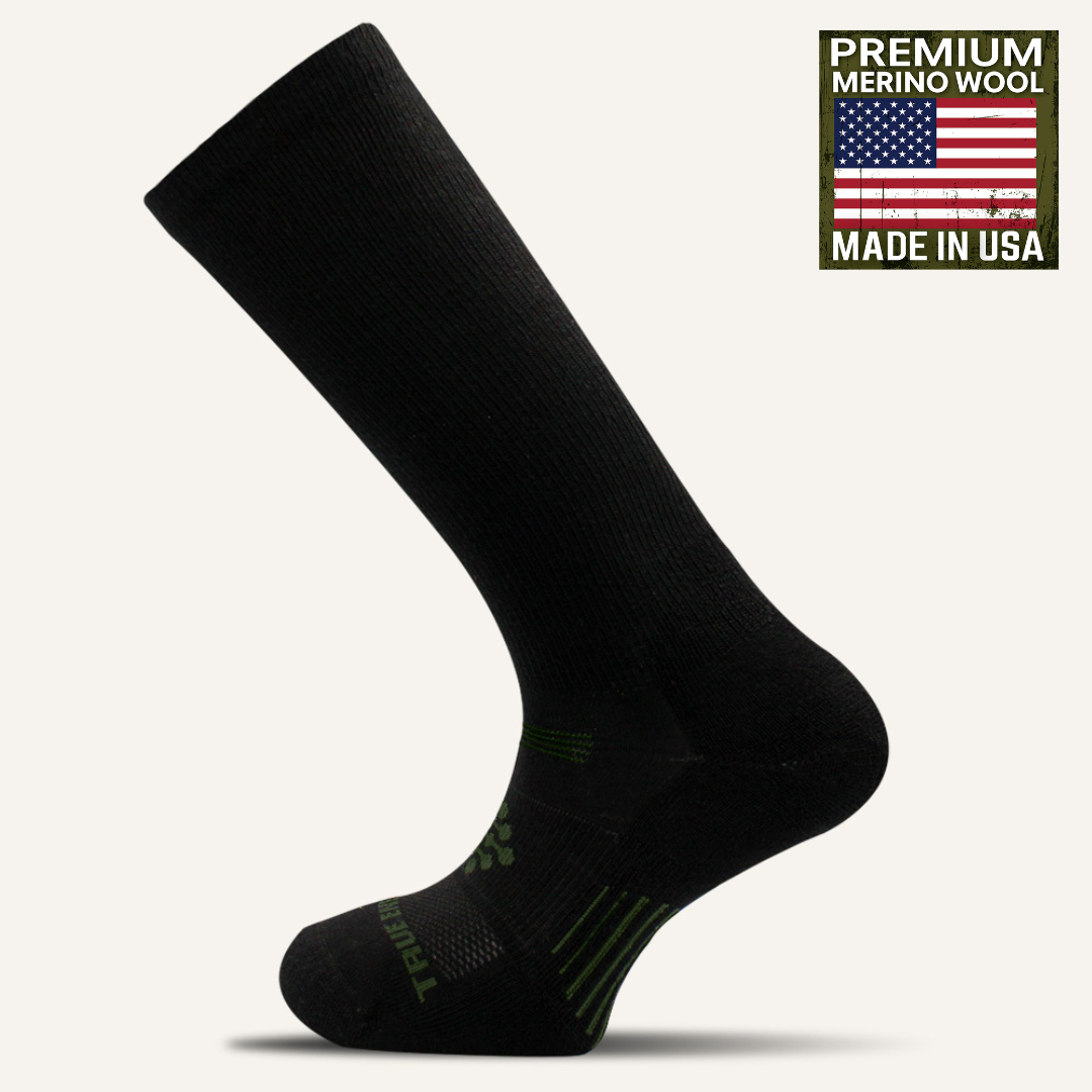 Men's Merino Wool Mid Weight Hiker Crew Sock - 1 Pair – TRUEENERGY® Socks